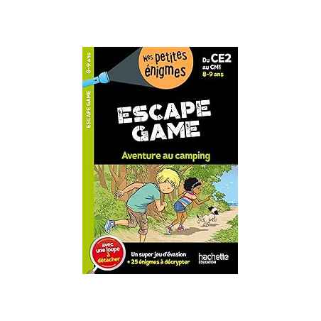 Escape game - Du CE2 au CM1 - Cahier de vacances 2024