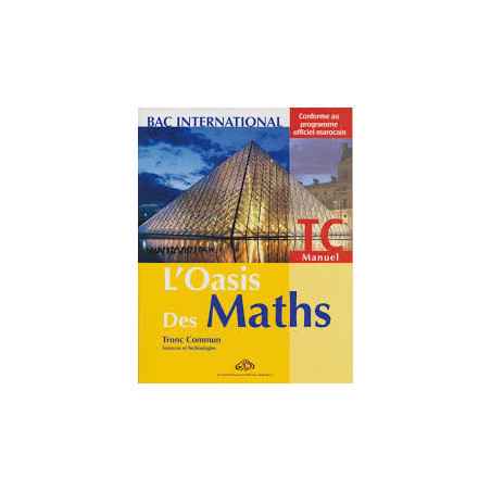 L'oasis des Maths TC Bac inter 2016