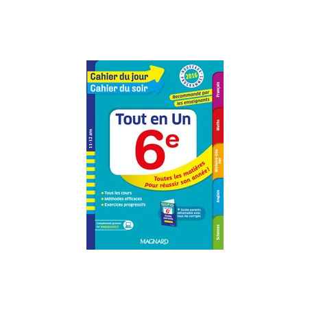 Tout en un 6e -Edition 2016