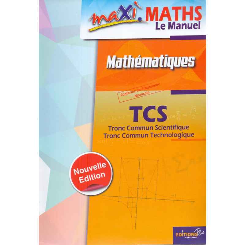 mathematique tronc commun en francais
